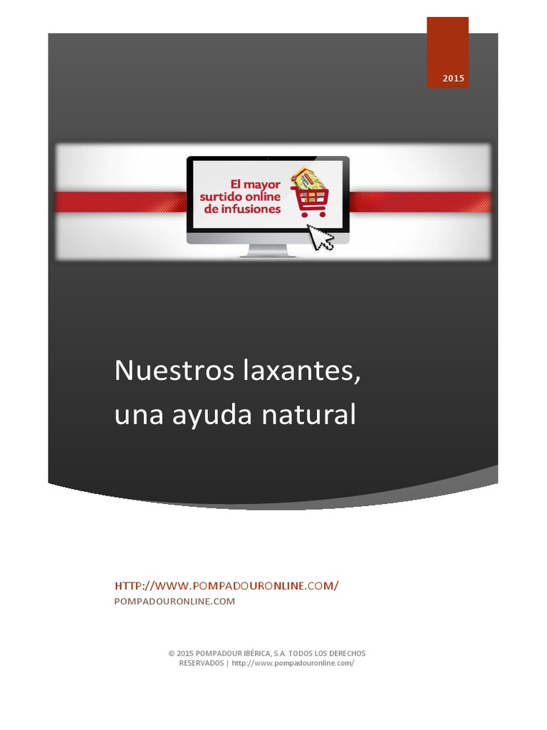 Laxantes Pompadour Ayuda Natural | PDF | Estreñimiento | Ejercicio físico