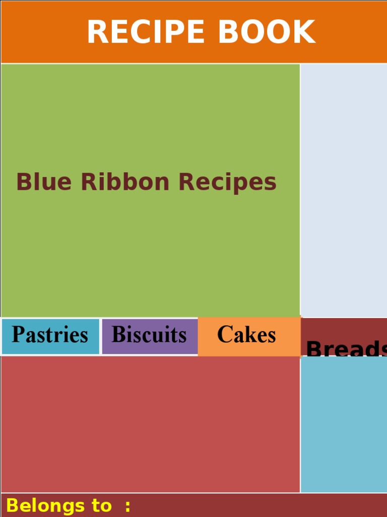 Blue Ribbon Recipes | PDF | Cakes | Butter