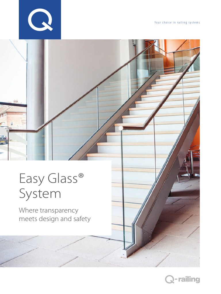 Easy Glass Brochure | Download Free PDF | Glasses | Stairs