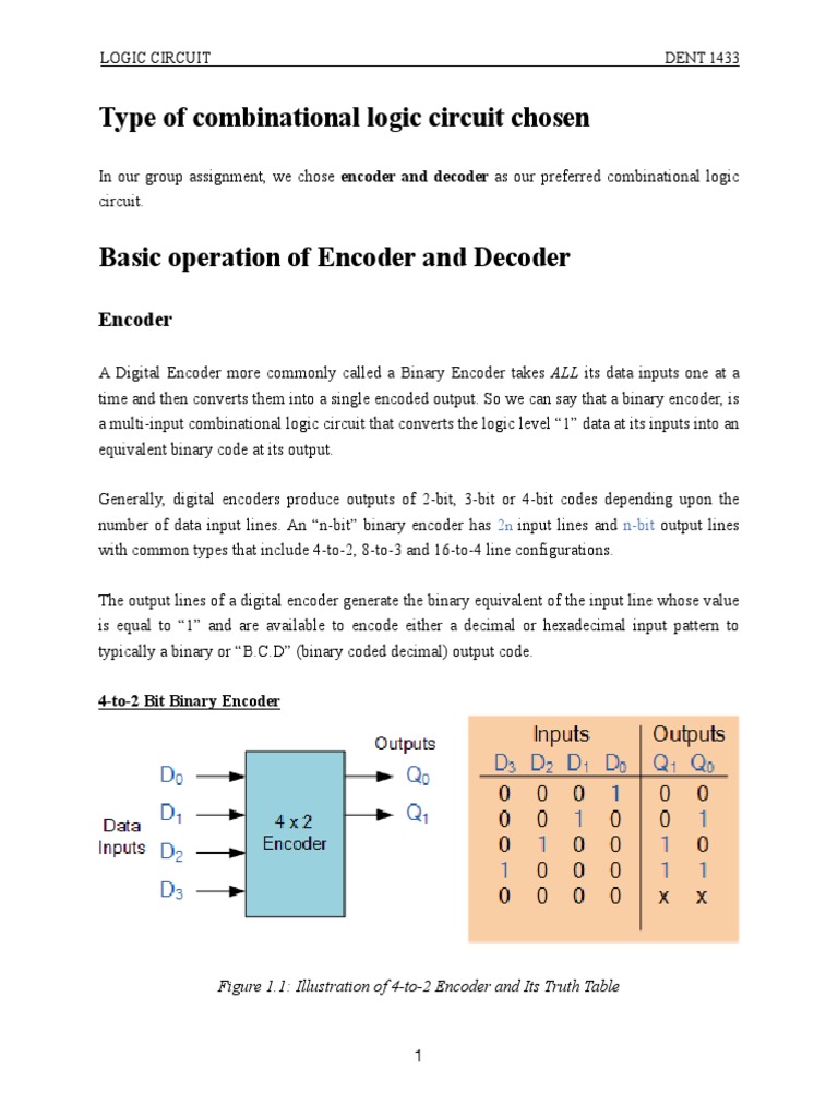 Encoders&Decoders | PDF | Computer Memory | Binary Coded Decimal