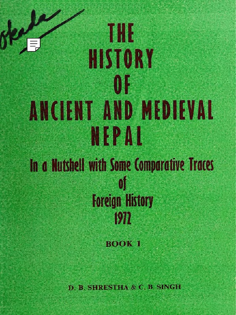 History Ancient Medieval Nepal | PDF | Nepal | Religion And Belief
