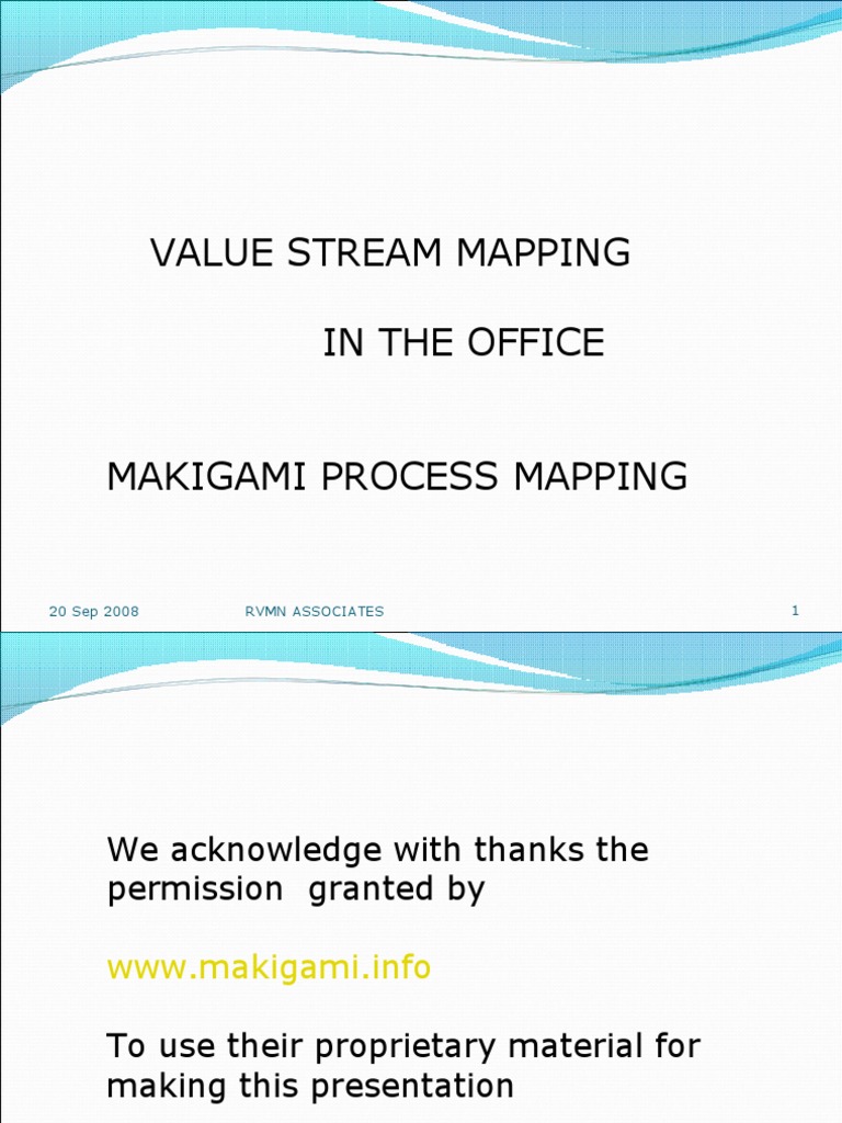 Makigami Process Mapping in Offices | PDF | Health Care | Medicine