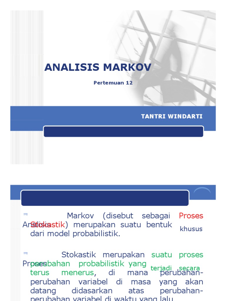 Analisis Markov | PDF