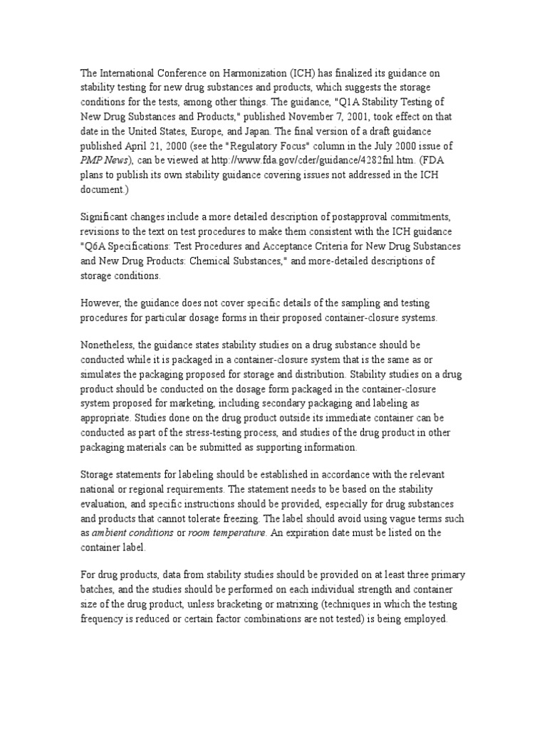 Stability Study Protocol | PDF | Shelf Life | Chemicals