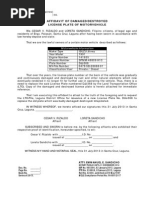 Attestation Form Indrive | PDF
