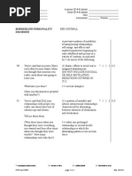 1-SCID-5-RV - Score - Sheet - (V1.0.0) 2-13-15 | PDF | Diagnostic And ...