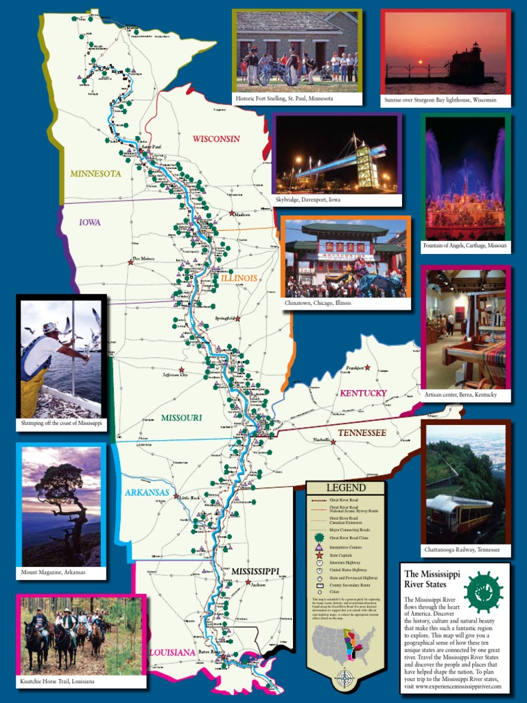 Legend: The Mississippi River States | PDF