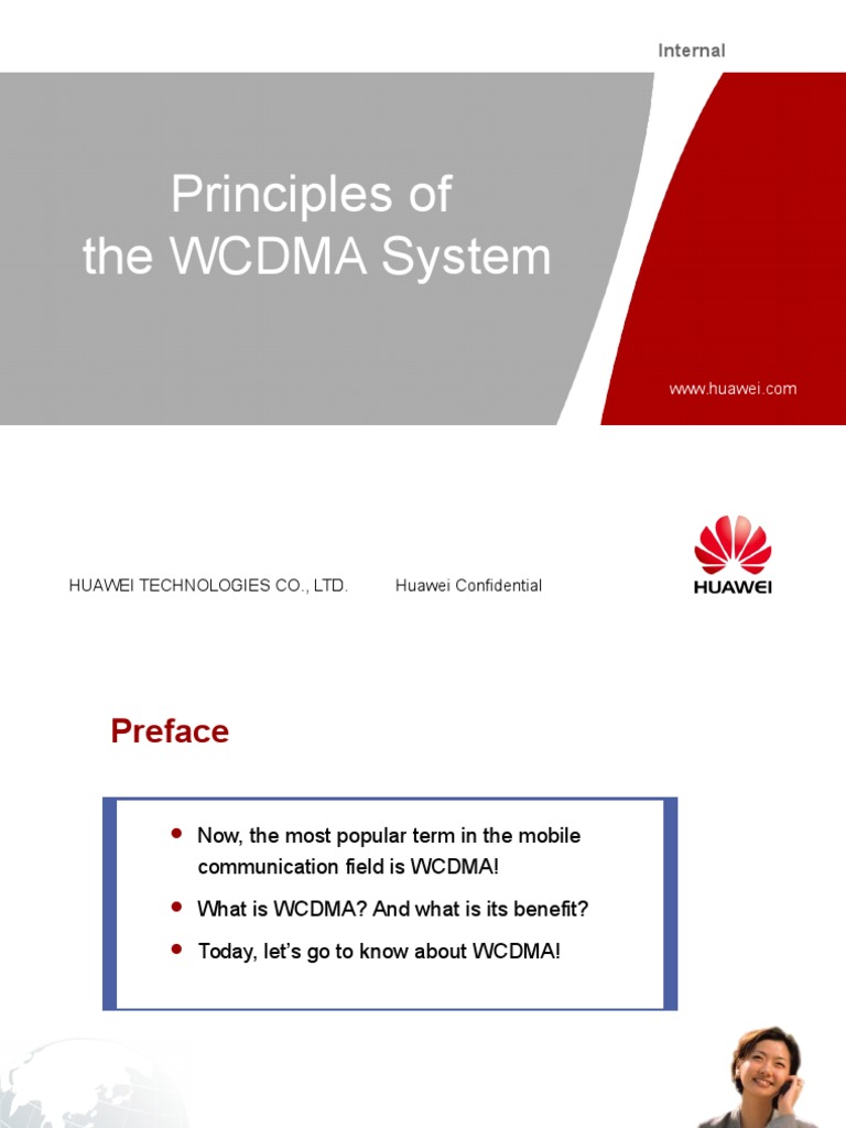 Principles of The WCDMA System: Internal | PDF | Code Division Multiple ...