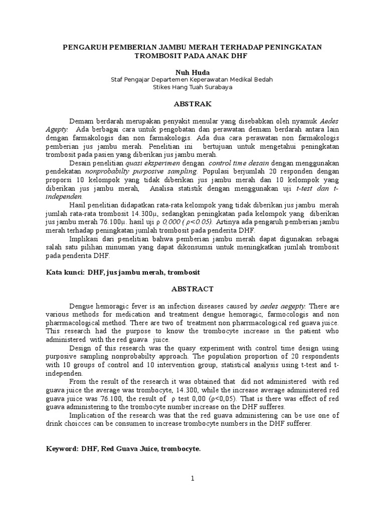 Jurnal Jambu Biji | PDF