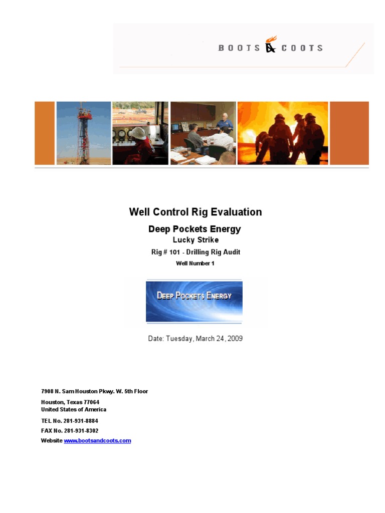 Drilling Rig Audit | PDF | Blowout (Well Drilling) | Drilling Rig