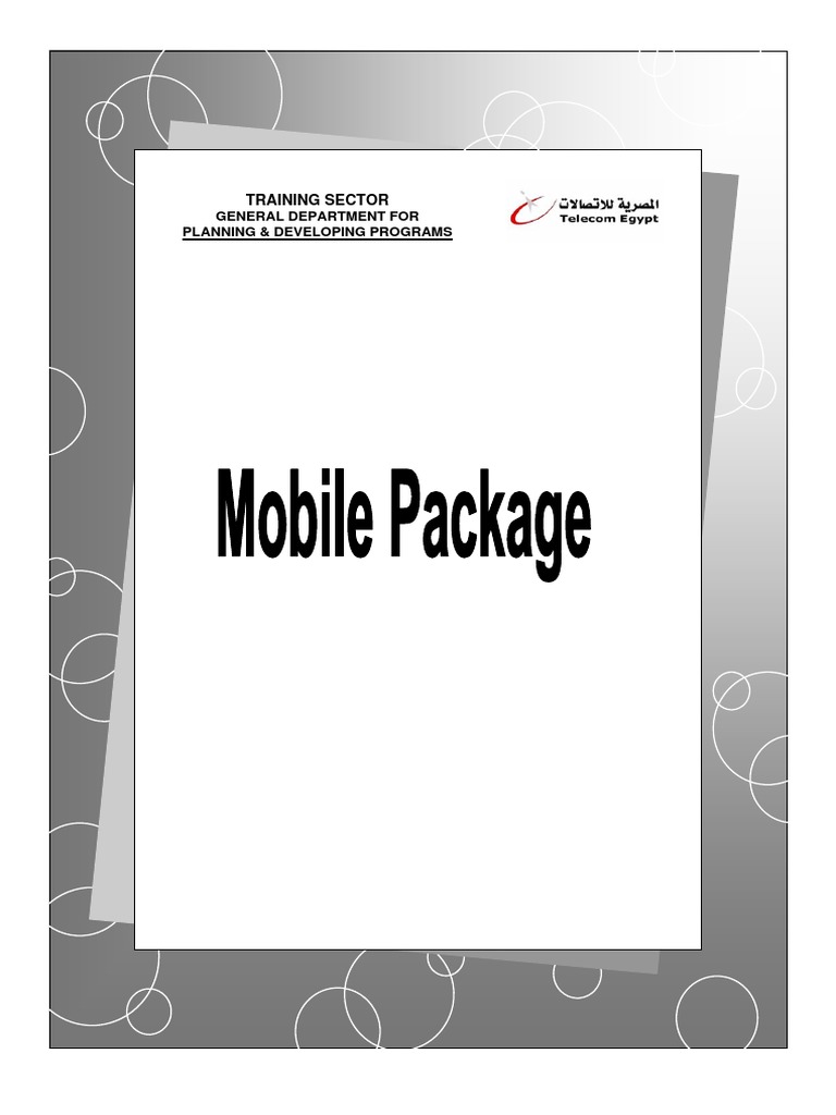 Mobile Package-Telecom Egypt | PDF | 3 G | Gsm