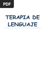 Cuaderno de Estimulación Del Lenguaje | PDF