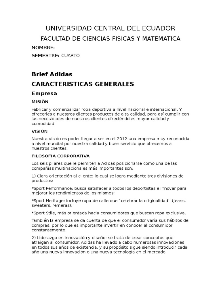 brief adidas | Adidas | Ropa