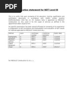Ultrasonic Testing Calibration Procedure | PDF | Calibration | Ultrasound