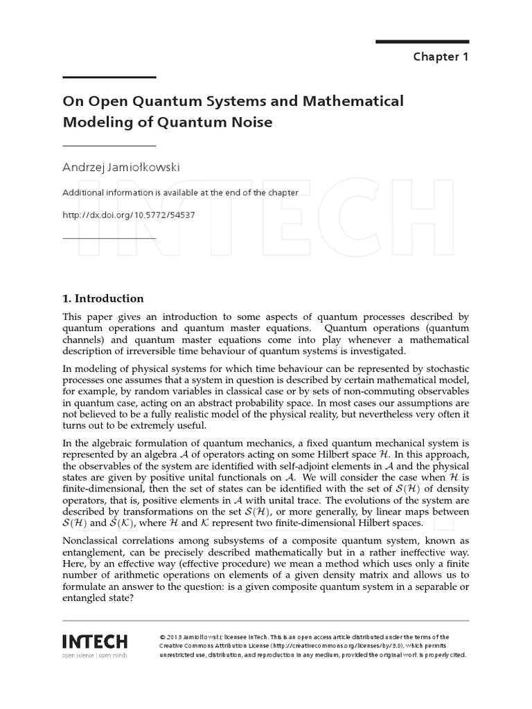 Chapter 1 | PDF | Operator (Mathematics) | Eigenvalues And Eigenvectors