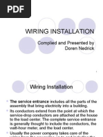 PRACTICALS NOTES FOR ELECTRICAL INSTALLATION | PDF | Electrical Wiring ...