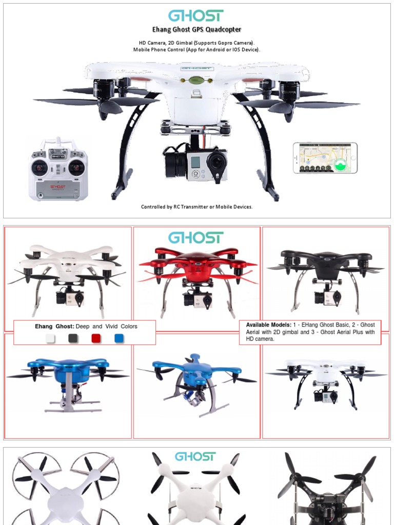 EHang Ghost and IdeaFly Apollo REVIEW | PDF | Quadcopter | Unmanned ...
