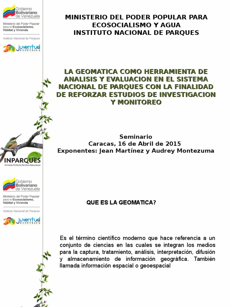 Geomatica | PDF | Sistema de información geográfica | Mapa