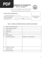 Tetfund Annexxure 1 Form | PDF | Government | Business