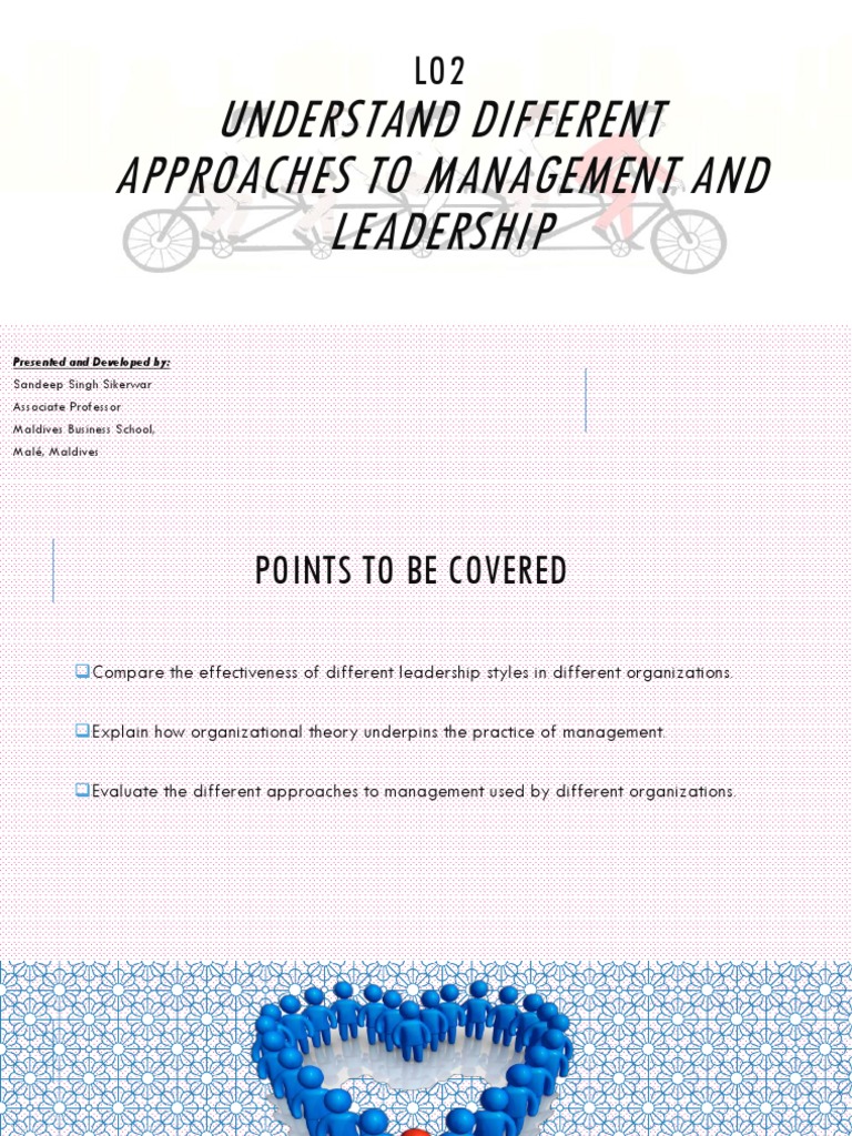 Understand Different Approaches To Management and Leadership | PDF ...
