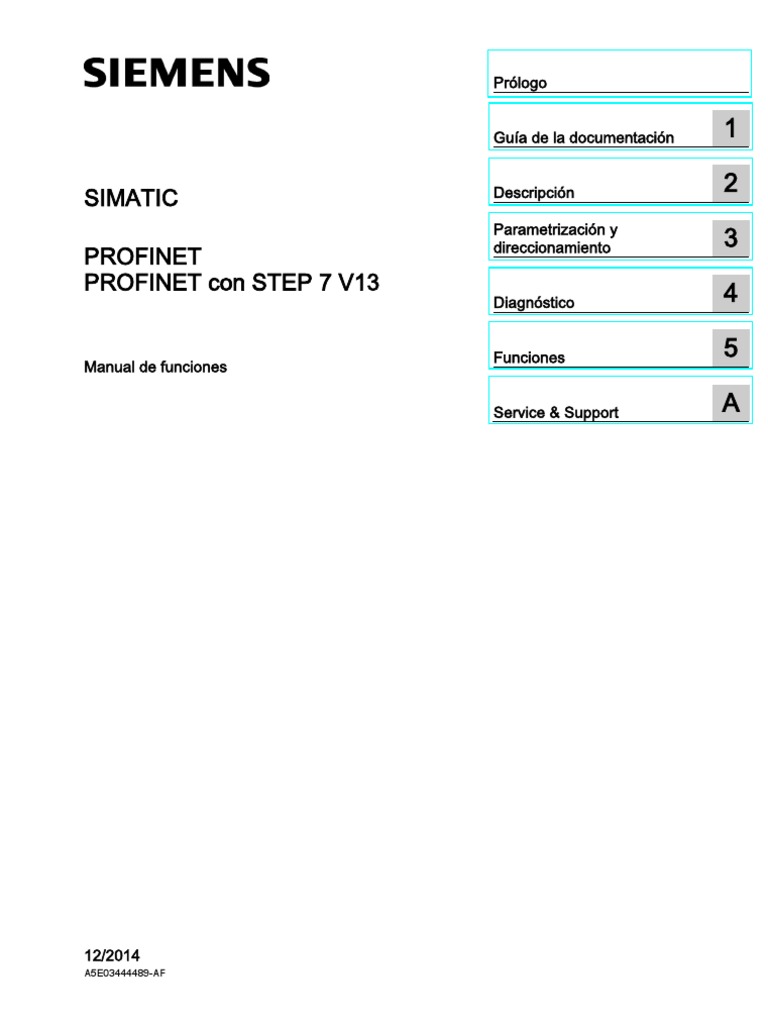 Profinet Manual Es (Siemens) | PDF | Red de computadoras | Enrutador ...