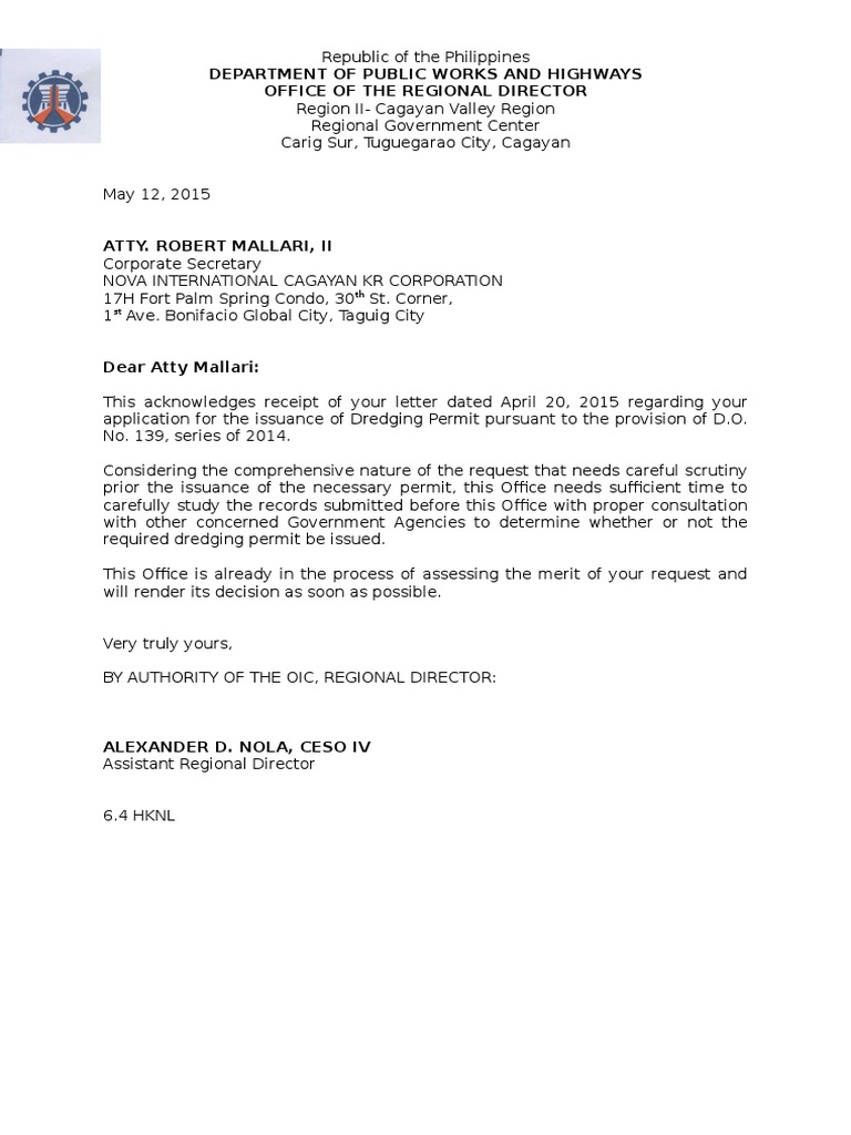 Dredging Permit | Mining | Government