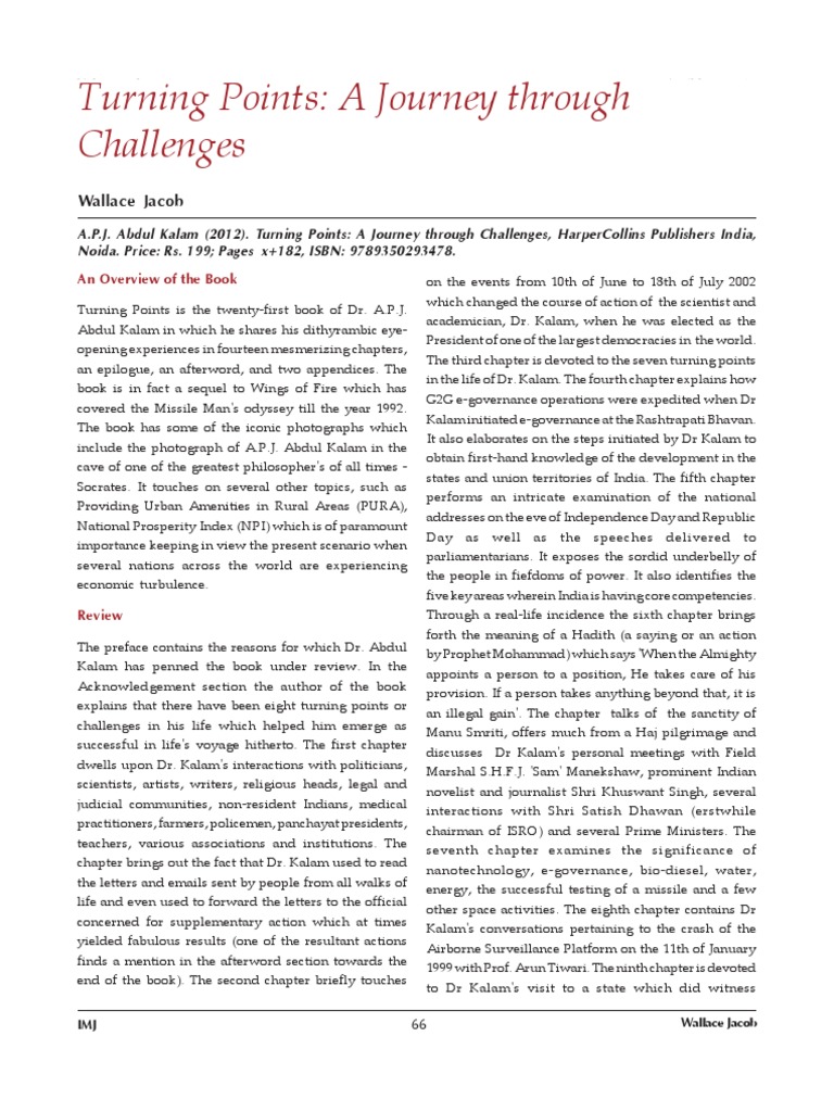 Turning Points | PDF