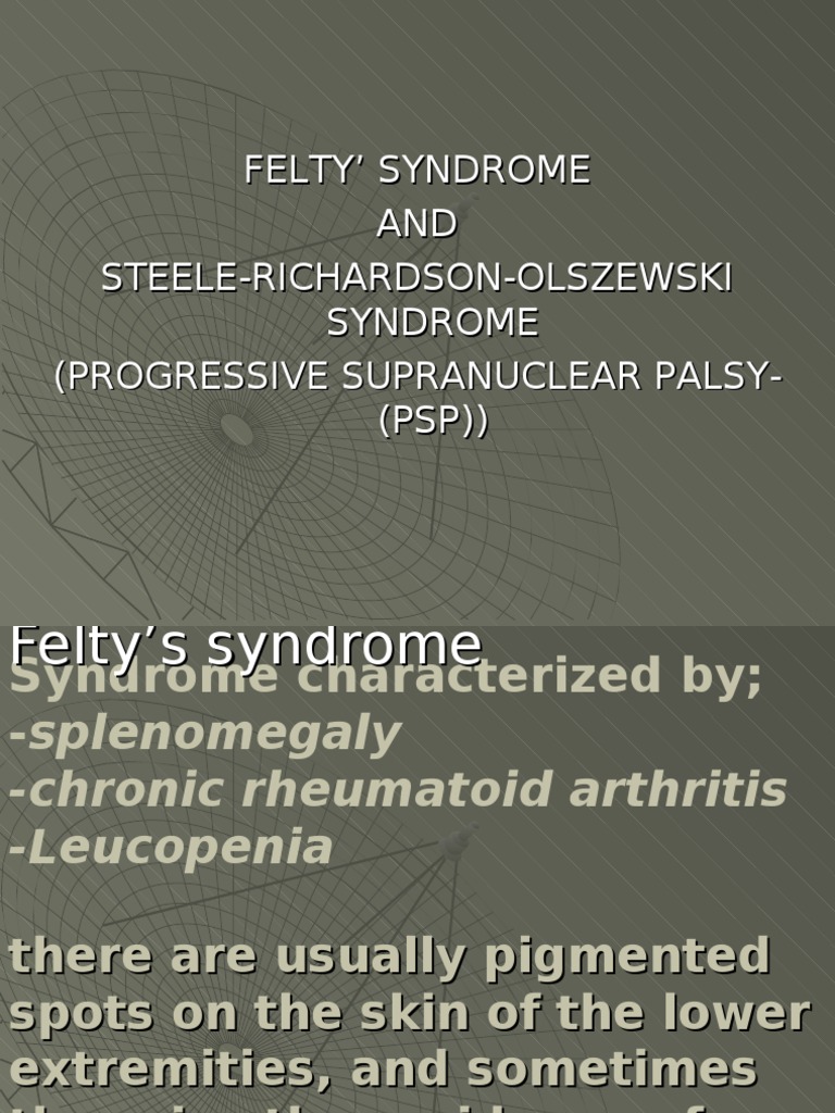 Felty Syndrome Life Expectancy | Syndrome De Felty Traitement – IYMUUK