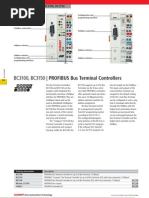 Beckhoff Bus Terminal Controllers | PDF | Electrical Connector | Input/Output