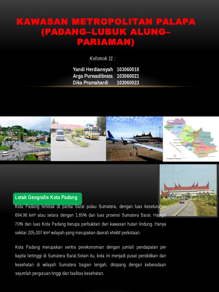 Kawasan Metropolitan PALAPA | PDF | Perjalanan