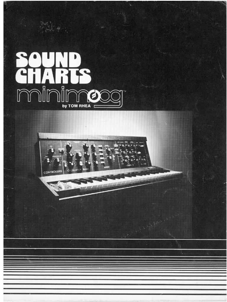 Minimoog Model D Sounds Charts | PDF