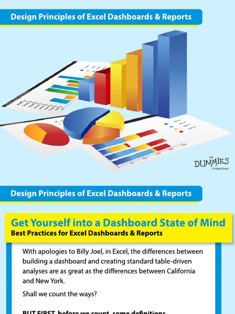 Excel Dashboard and Reports Design