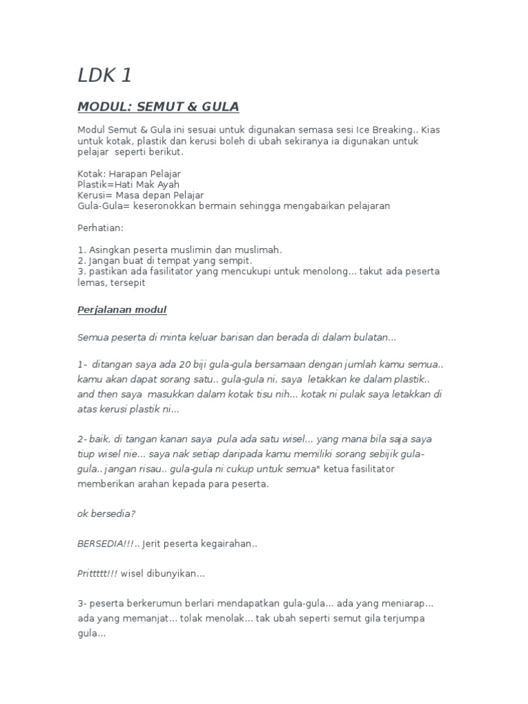Modul LDK | PDF
