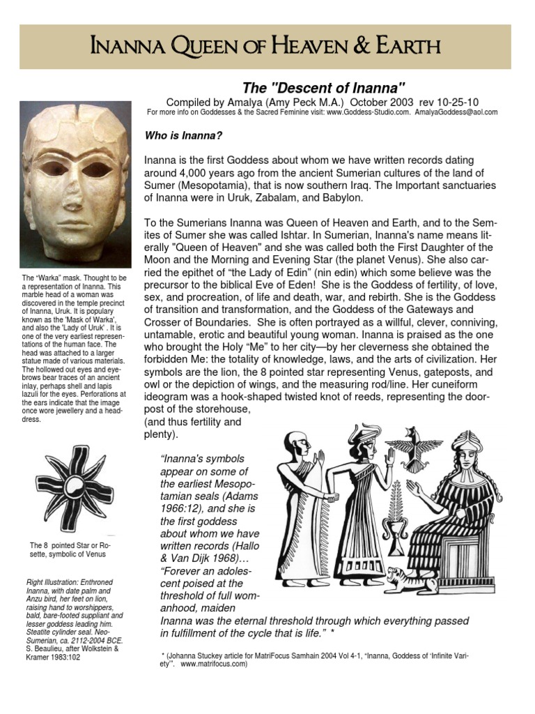 Inanna | PDF | History | Classics