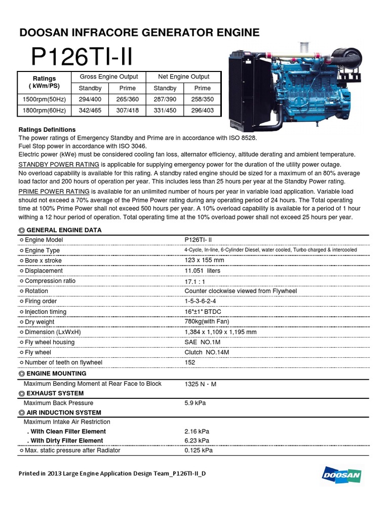 P126ti 2 | PDF | Engines | Diesel Engine