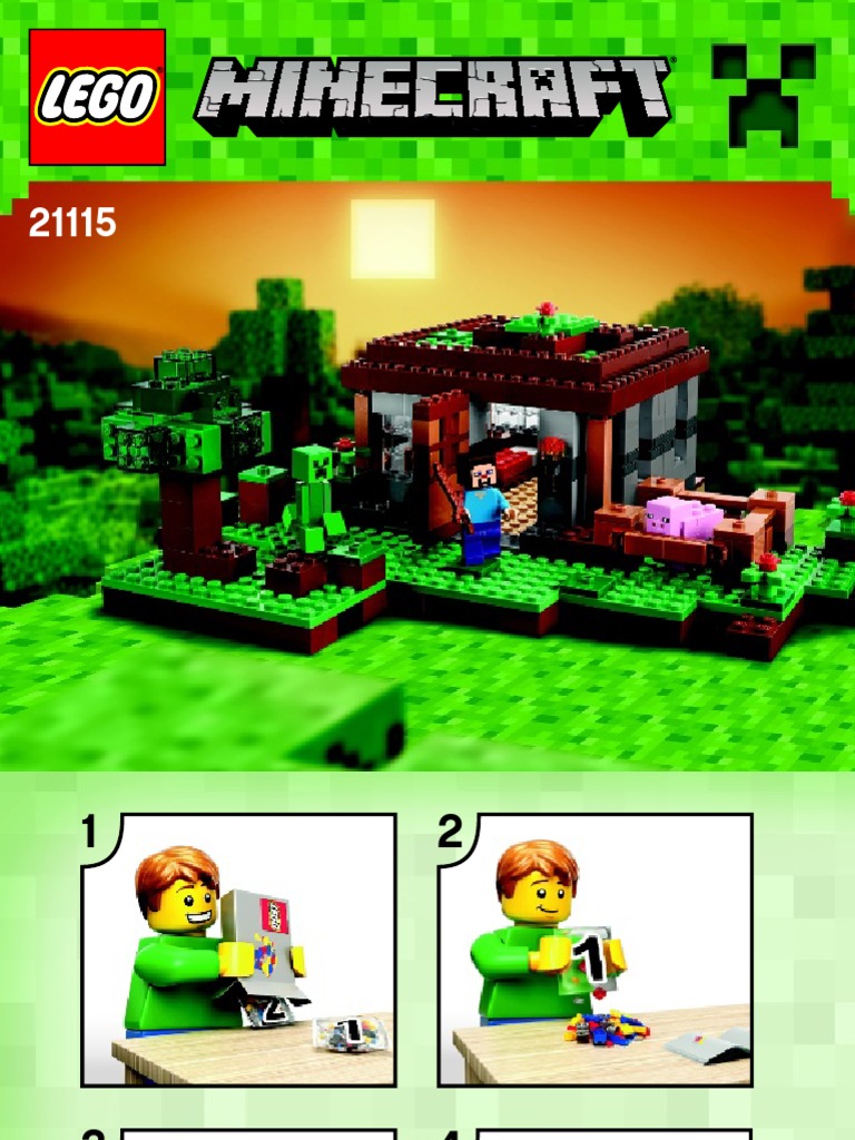 Minecraft Building Instruction | PDF