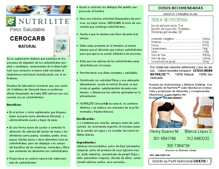 Porque TE Cuida El CeroCarb | PDF | Nutrición | Dieta y nutrición