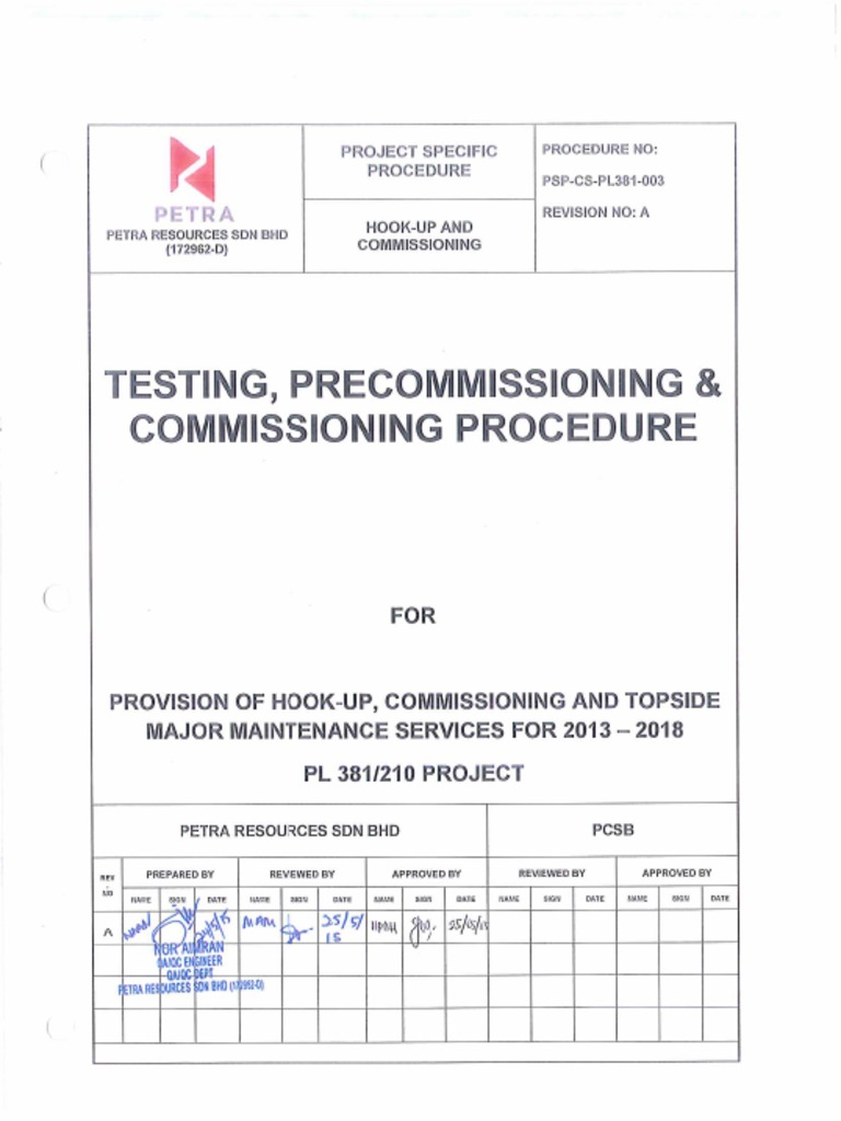 TPC Proc | PDF | Instrumentation | Manufactured Goods