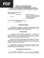 Position Paper For DENR | PDF | Search And Seizure | Search Warrant