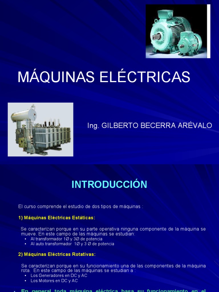 Máquinas Eléctricas Estáticas y Rotativas | PDF | Magnetismo | Campo magnético