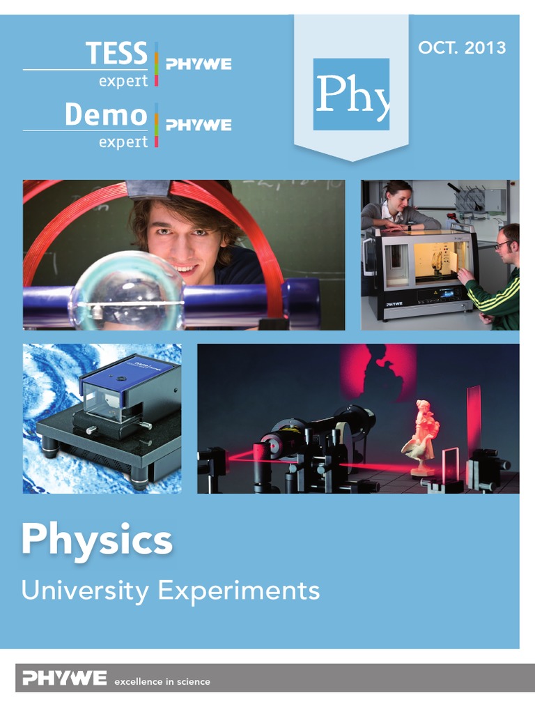 Phywe University Experiments | PDF | Scanning Tunneling Microscope | Optics