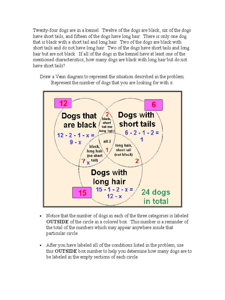 MATH Venn Diagrams | PDF | Teaching Mathematics | Science