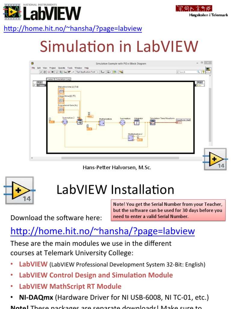 Simulation in LabVIEW - Overview | PDF | Systems Theory | Scientific Modeling