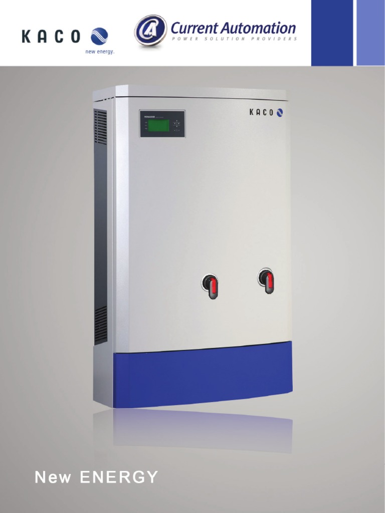 Kaco 3200-1.8 PDF | PDF | Battery Charger | Power Inverter