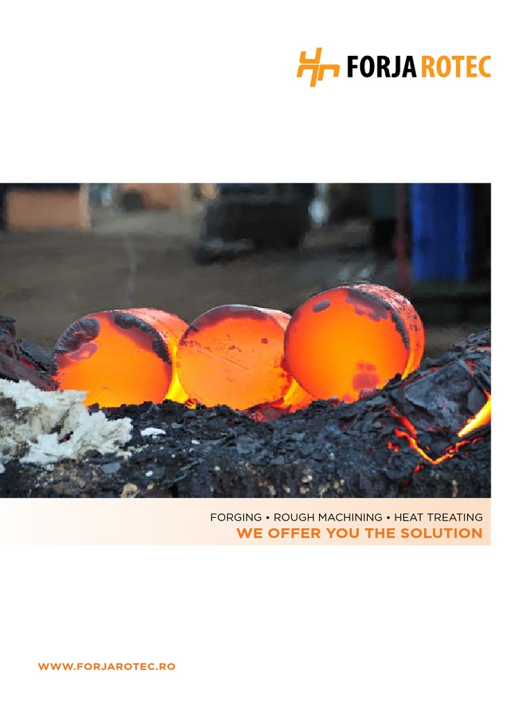 Forja Rotec SRL - Electronic Broshure | PDF | Forging | Heat Treating
