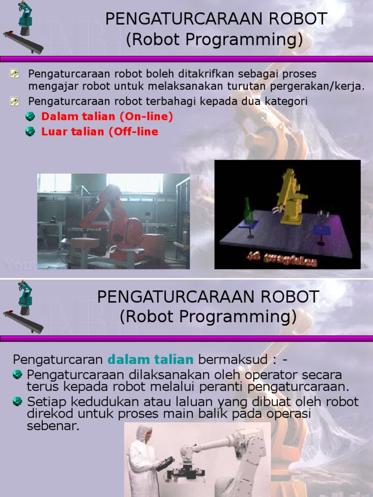 Pengaturcaraan Robot | PDF