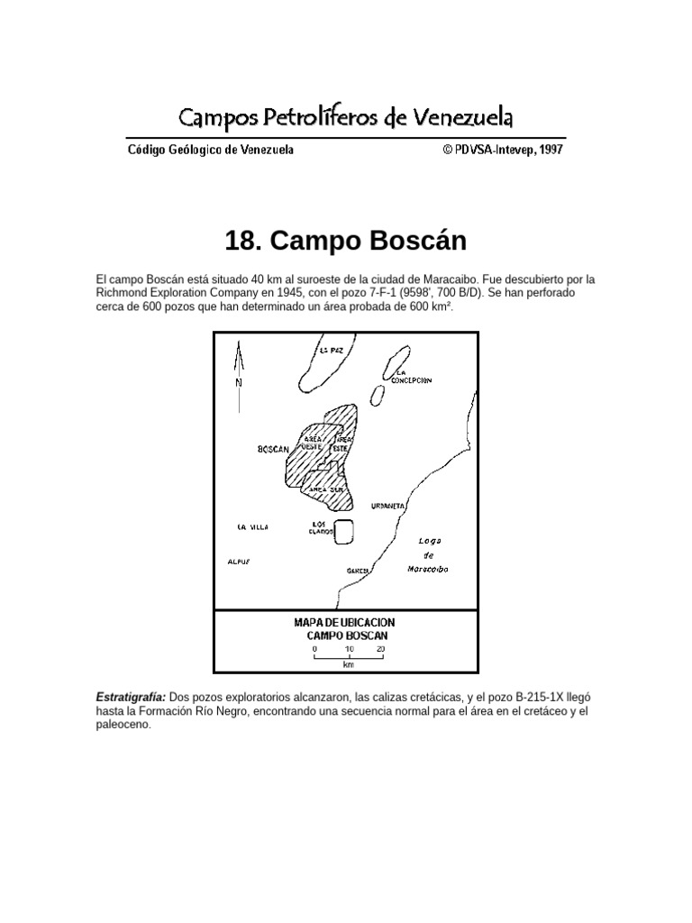 18 Campo Boscan | PDF | Petróleo | Cretáceo