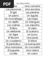 Símbolos Gramaticales Montessori PDF | PDF