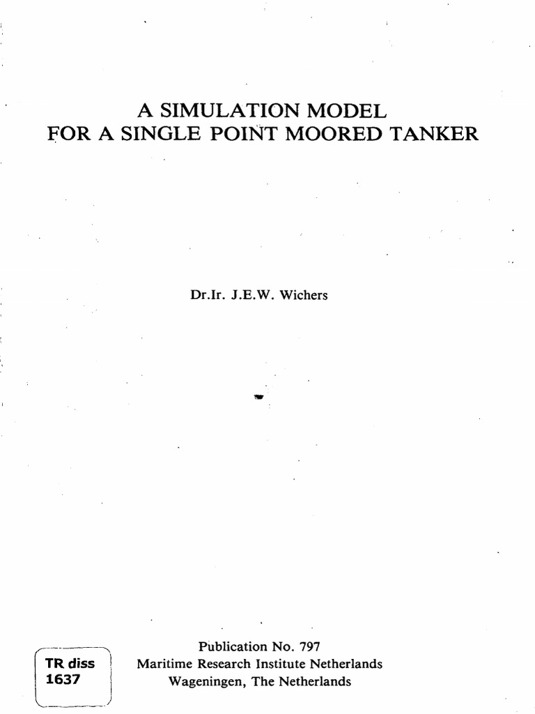 A Simulation Model For A SPM Tanker PDF | PDF