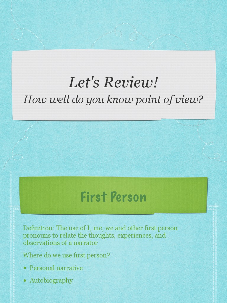 Understanding Points of View | PDF